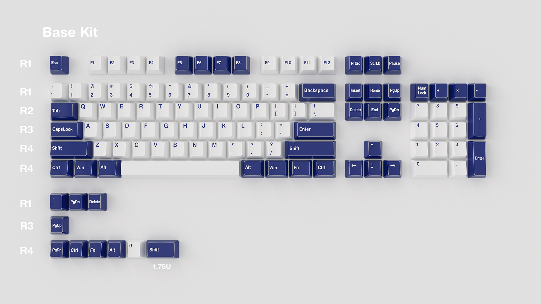 Cerakey Fullset V2 Ceramic Keycaps