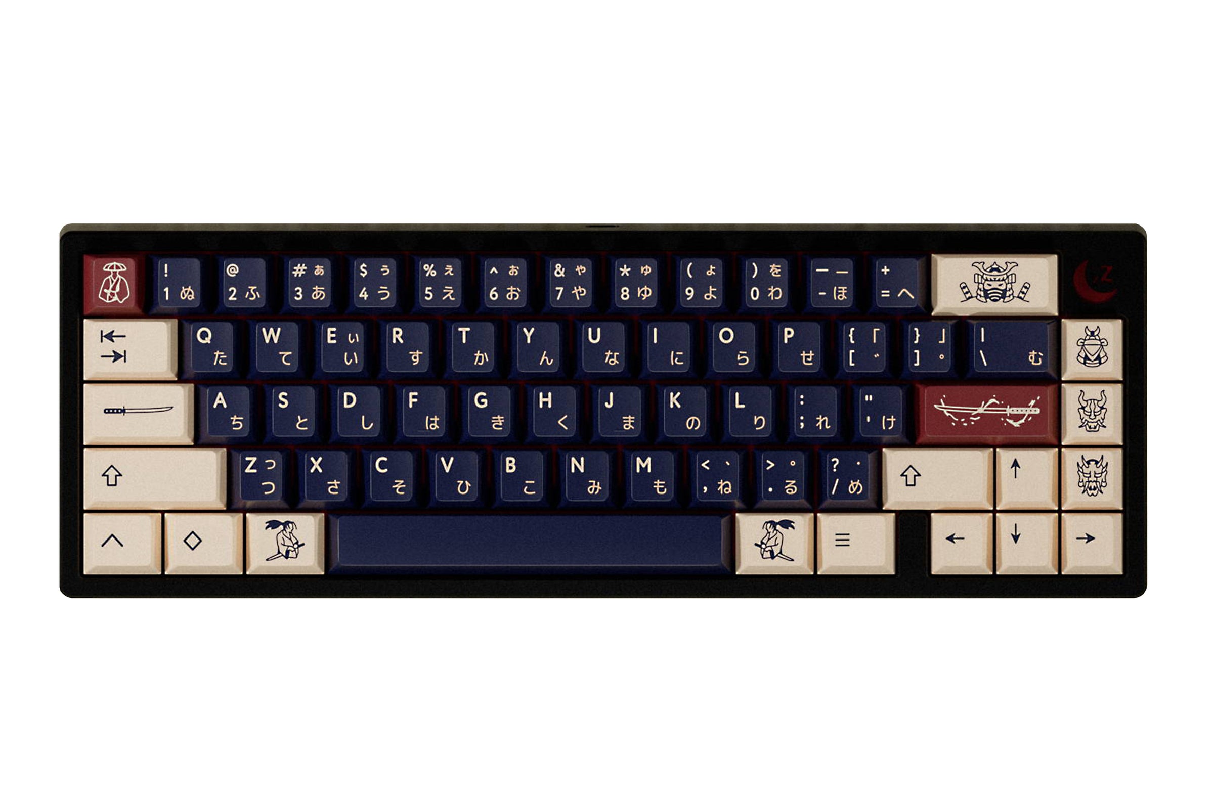 PBTFans Ronin Keycap Set Doubleshot ABS