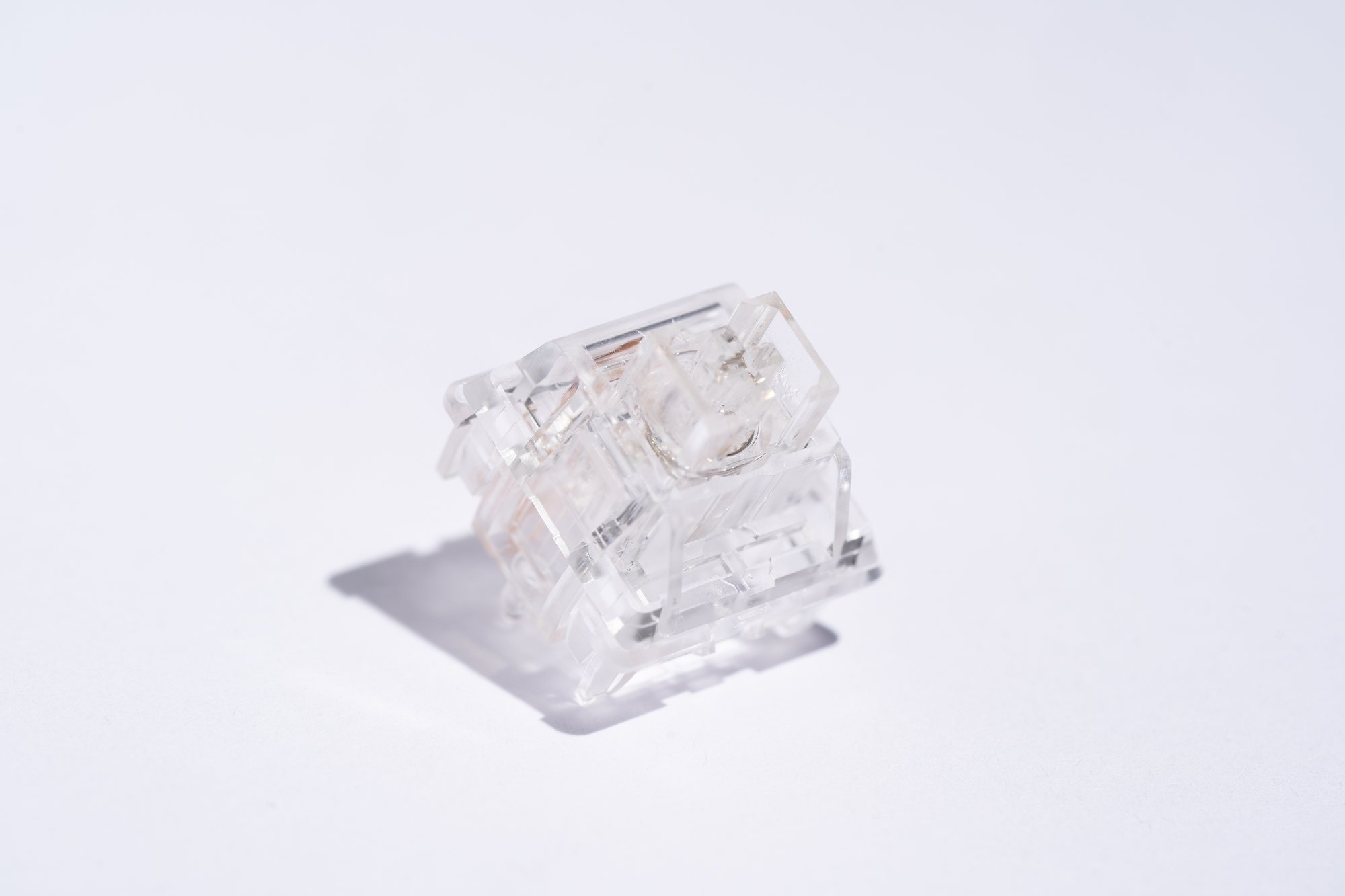 Wuque WS Quartz Linear Switches | Transparent Keeb Switches