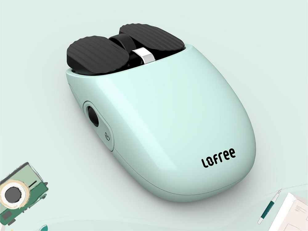 LOFREE "Wavy Chips" Bluetooth Mouse