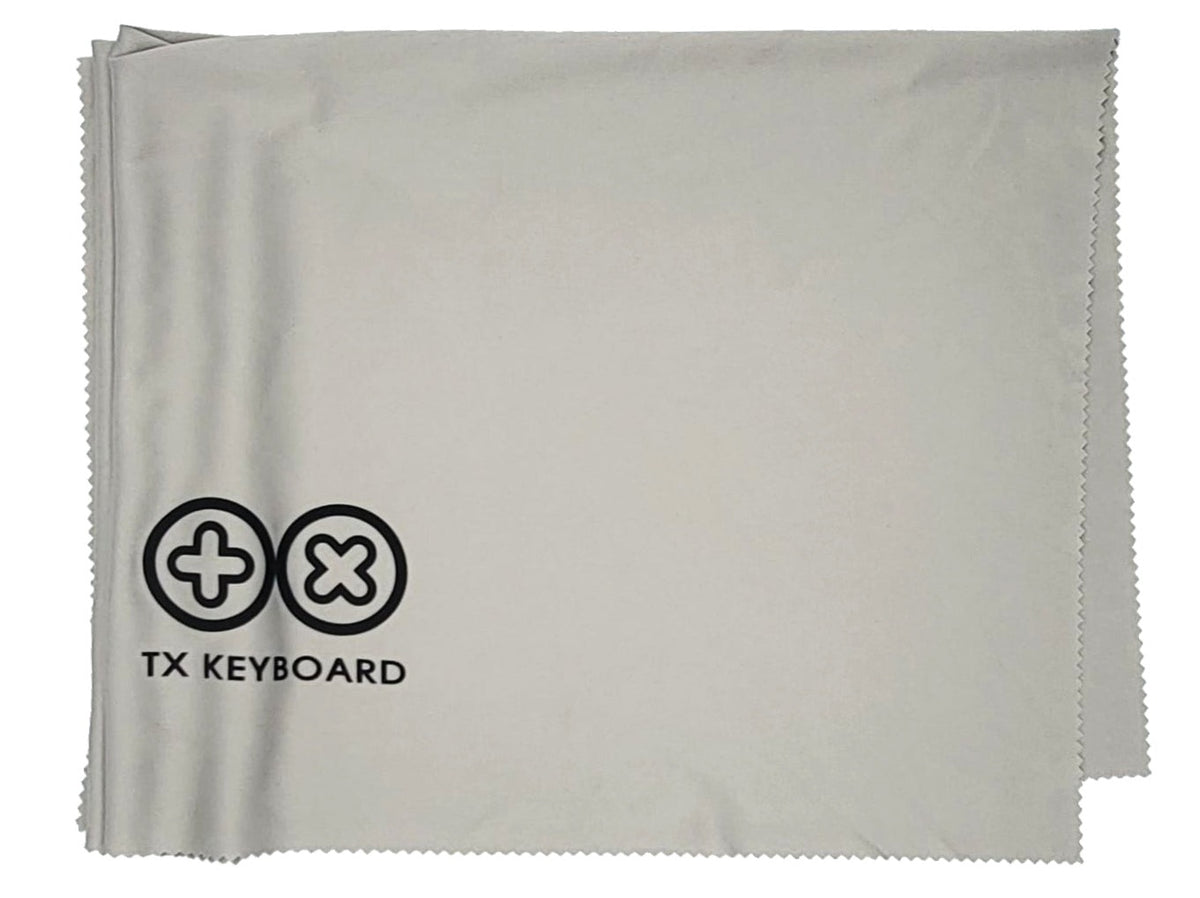 TX Keyboard Cover & Cleaning Cloth | Custom Keebs