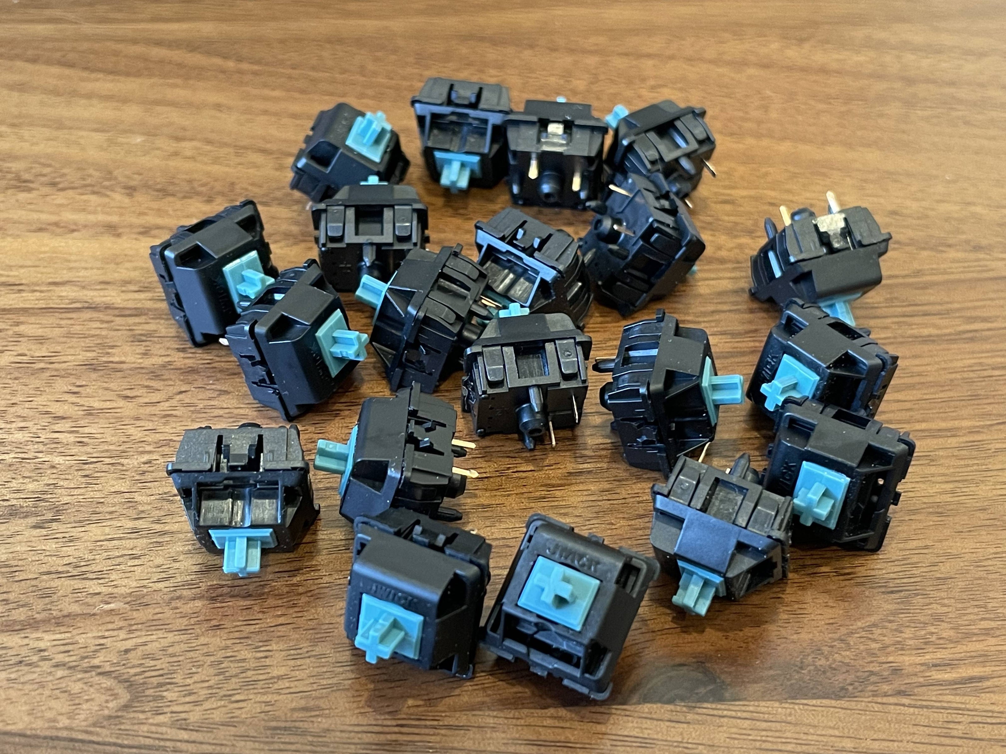 JWK Jwick Black T1 Tactile Switches - Budget Custom Switches