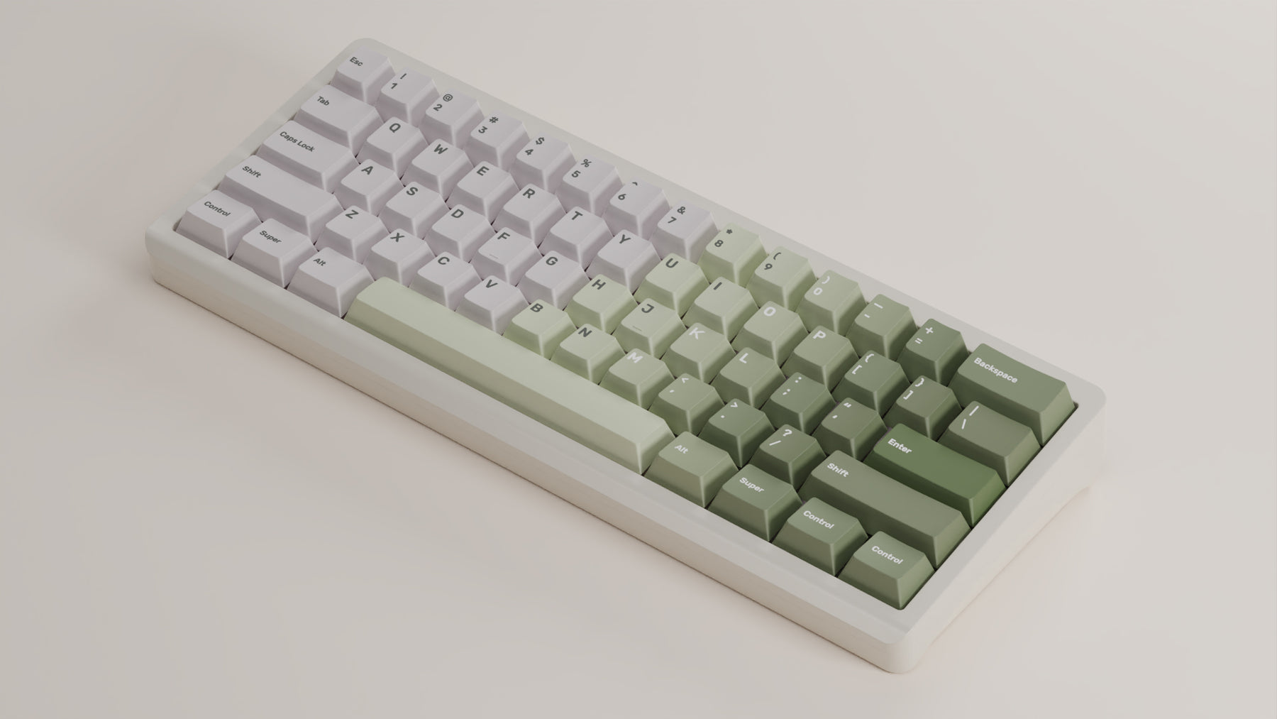 KFA x Studio Bubby - Moss Keycaps