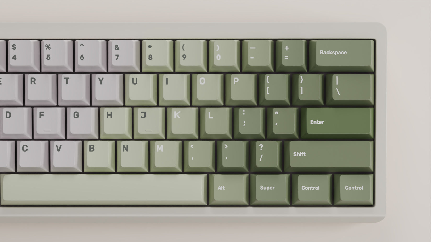 KFA x Studio Bubby - Moss Keycaps