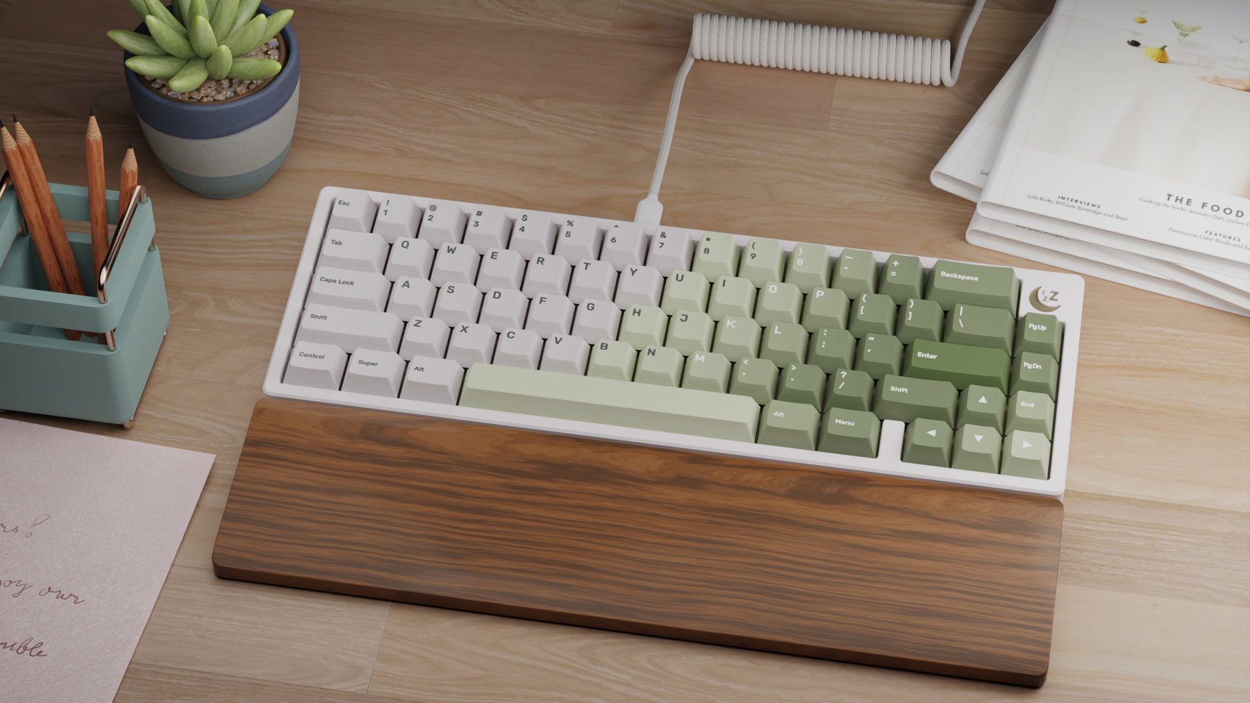 KFA x Studio Bubby - Moss Keycaps