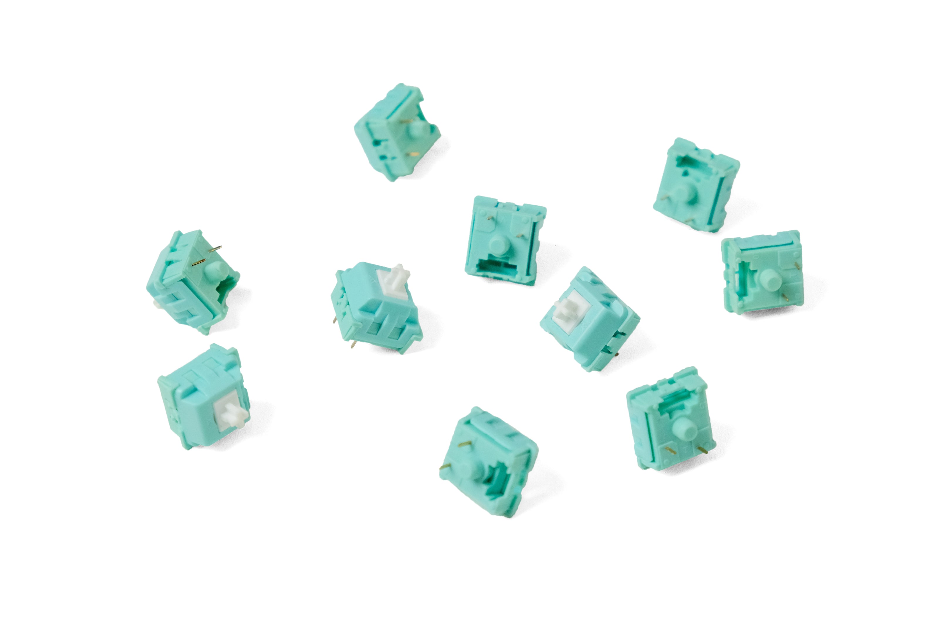 KTT Mint Linear Switches | Smooth Custom Keyboard Switches