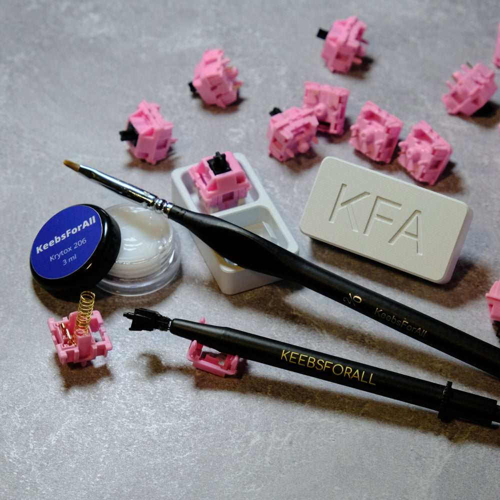 KFA Pink Robin Switches | KeebsForAll