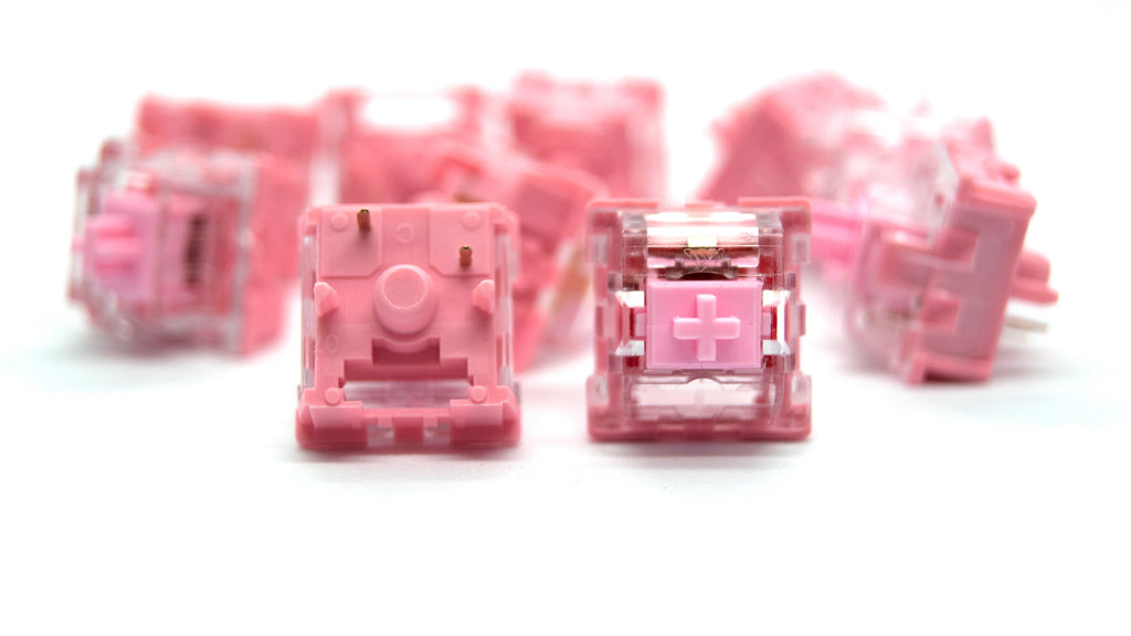 KTT Rose Linear Switches | KeebsForAll